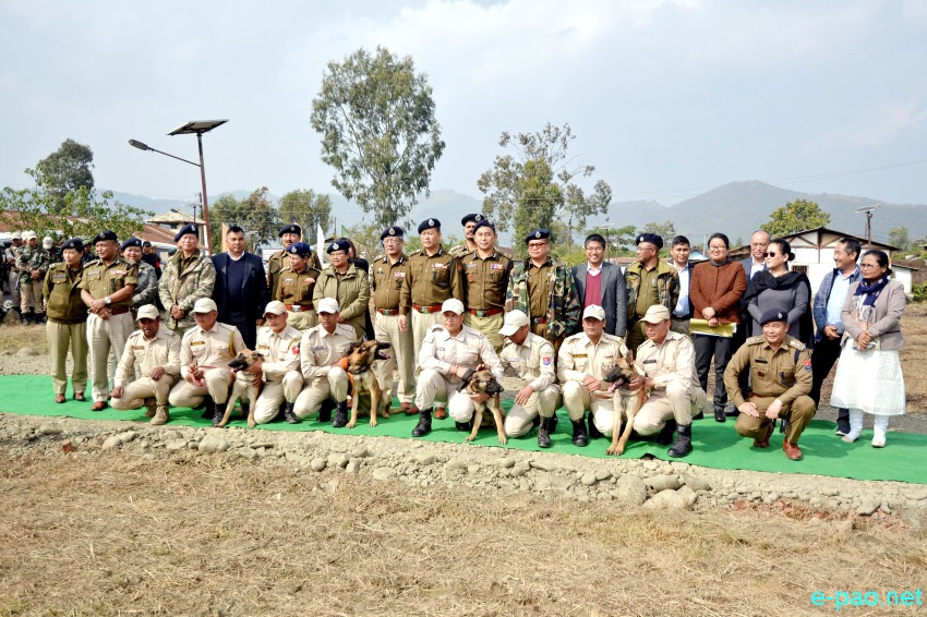 DGP Manipur - L M Khaute inaugurated Manipur Police Dog Squad at ...